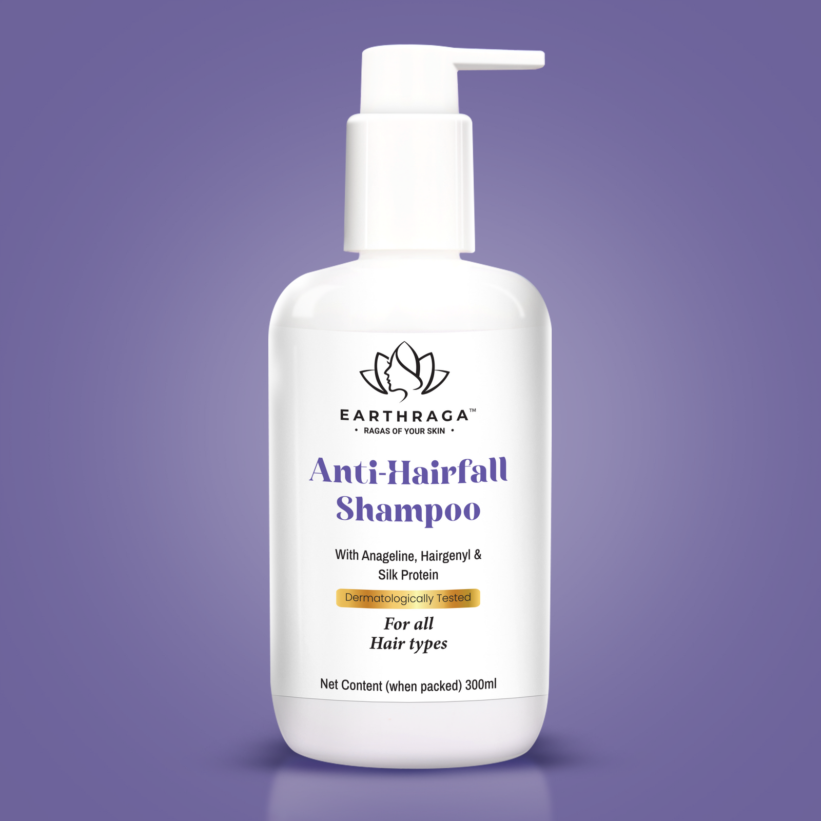 Natural Anti-Hair Fall Shampoo For Men & Women Online | Earthraga