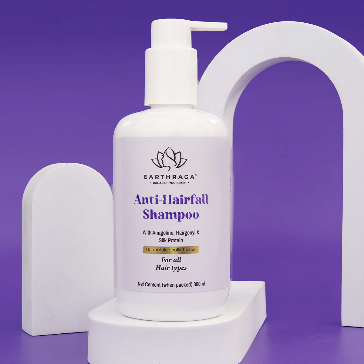 Earthraga Anti-Hair Fall Shampoo | Sulphate-Free Mild Hair Shampoo ...