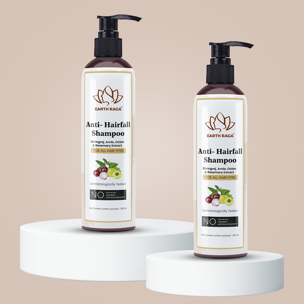 Natural Anti-Hair Fall Shampoo For Men & Women Online | Earthraga