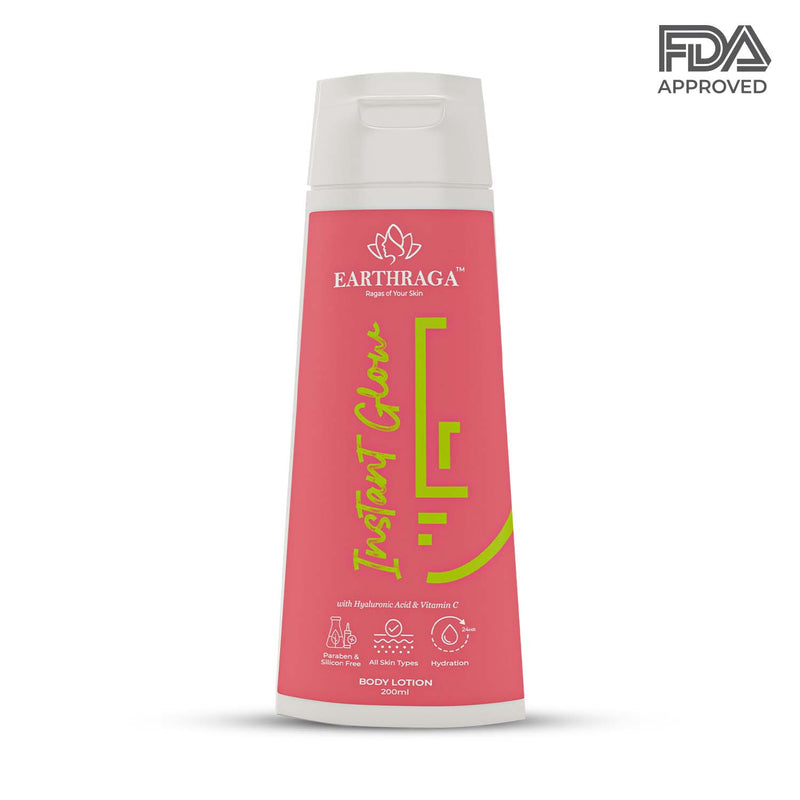 Earthraga Instant Glow Body Lotion | Glow-Boosting Moisturizer with ...