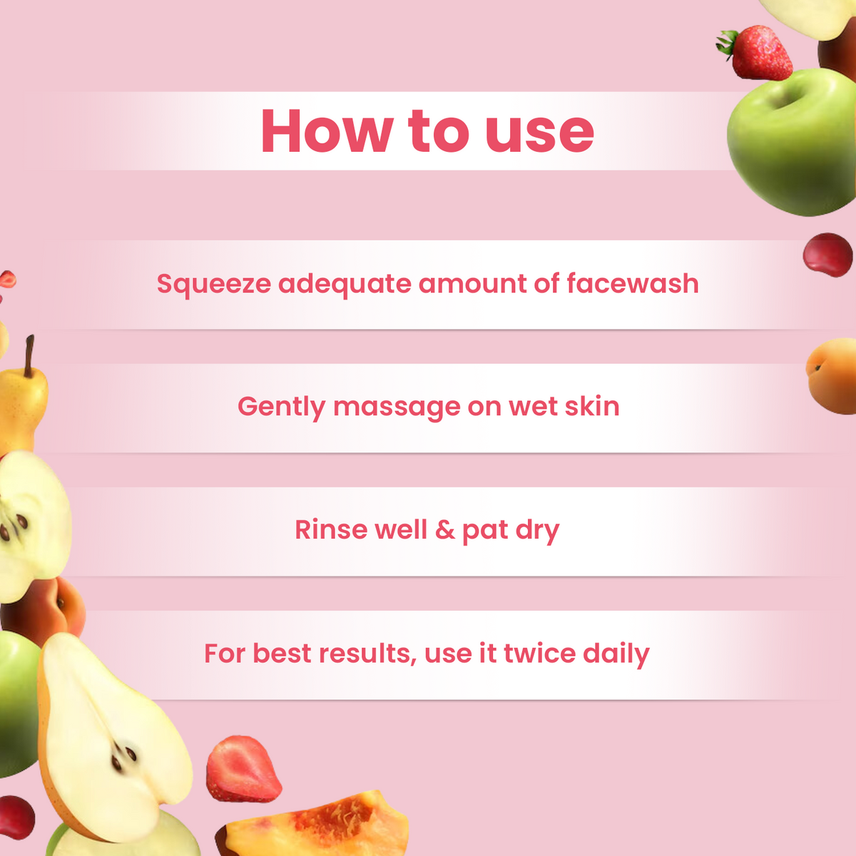 Earthraga Mix Fruit Face Wash | Brightening & Hydrating Cleanser for ...